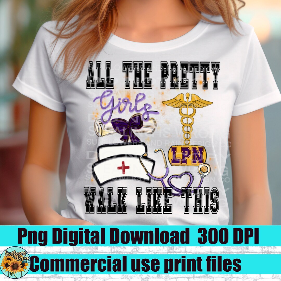 Nursing Graduation PNG: LPN Design (digital Download) - Etsy