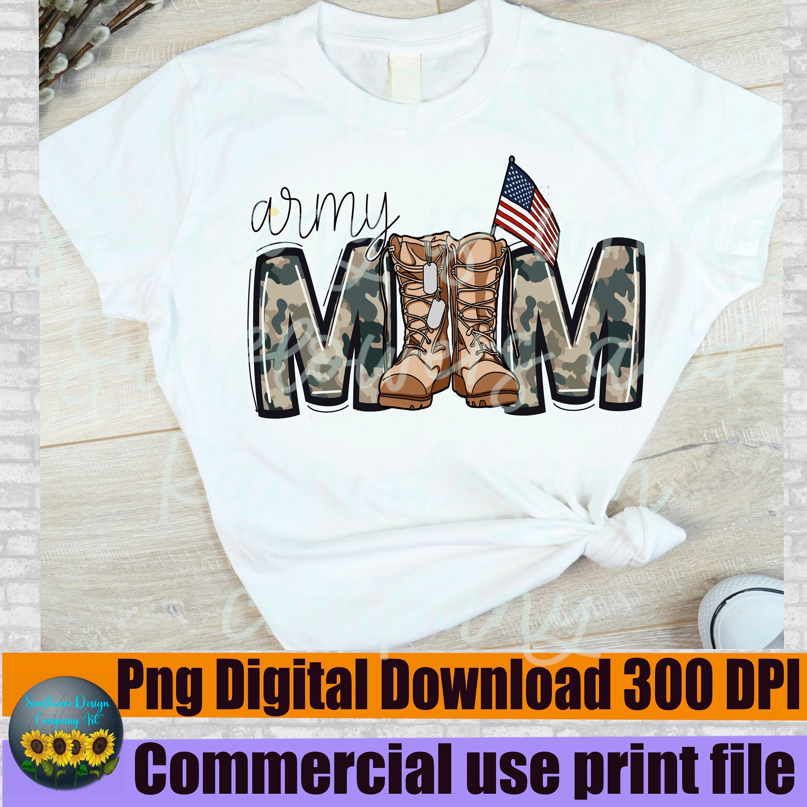 Army Mom Png File for Sublimation T-shirts. Digital Download. - Etsy