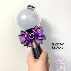 BTS Army Bomb Light Stick Leather Bow Kpop Accessory V2 - Etsy