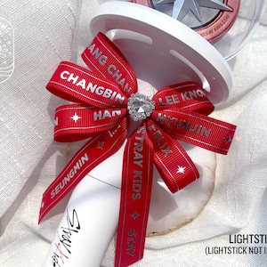 Stray Kids SKZ Nachimbong Light Stick Ribbon Bow Kpop Accessory - Etsy