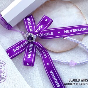Neverbong (G)I-DLE Light Stick Ribbon Bow Kpop Accessory - Etsy