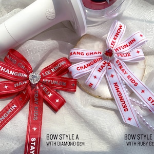 Stray Kids SKZ Nachimbong Light Stick Ribbon Bow Kpop Accessory - Etsy