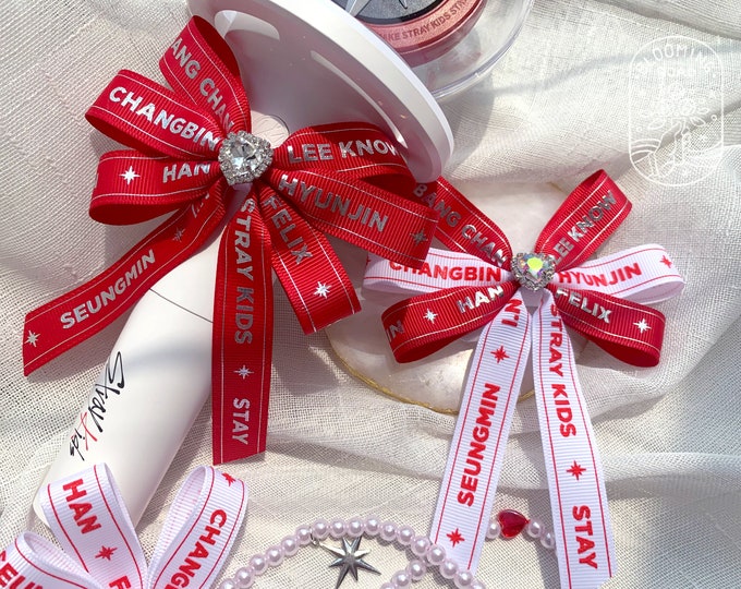 Stray Kids SKZ Nachimbong Light Stick Ribbon Bow Kpop Accessory - Etsy