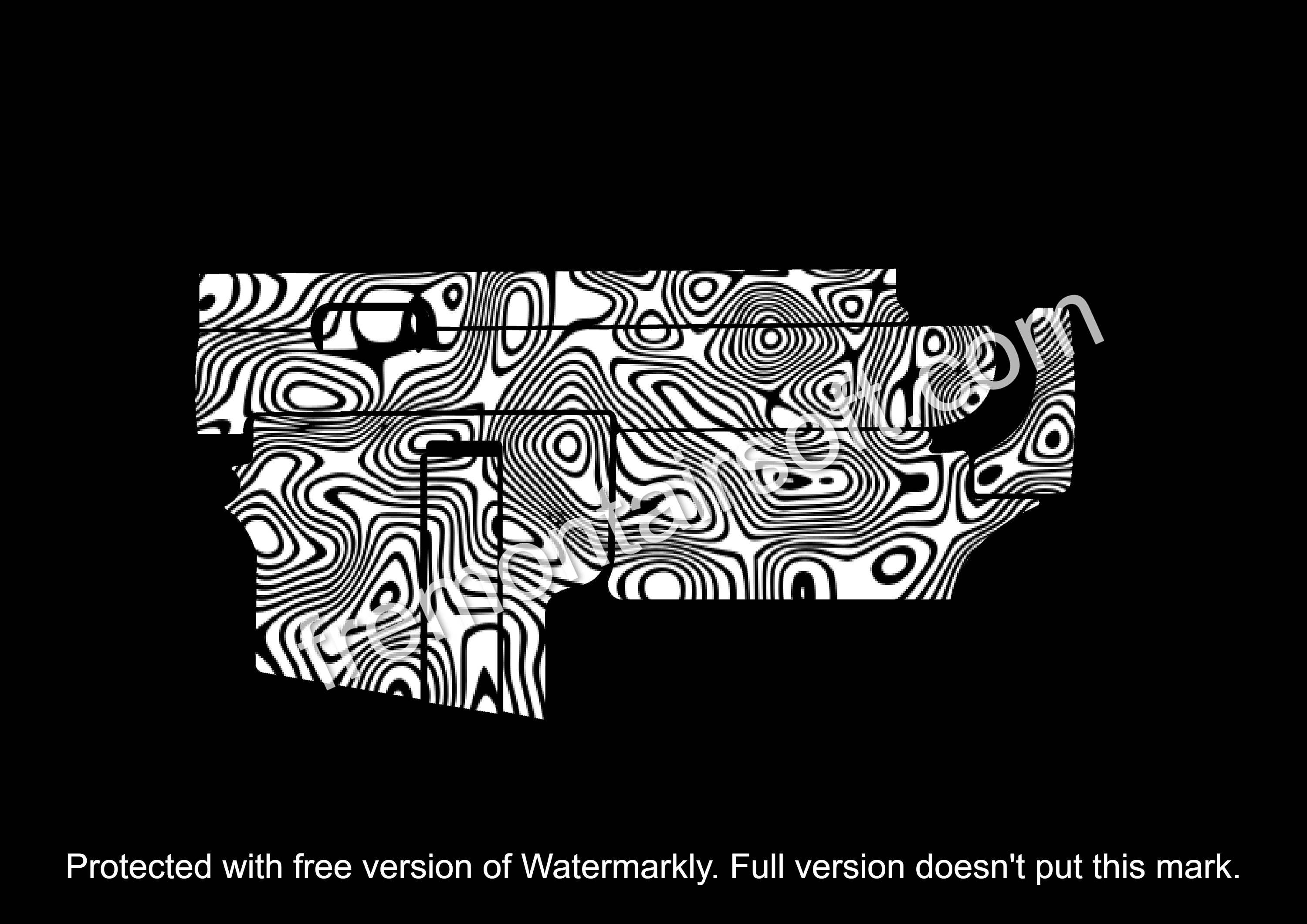AR Lower Damascus Template and Pmag Damascus Template. SVG File for ...