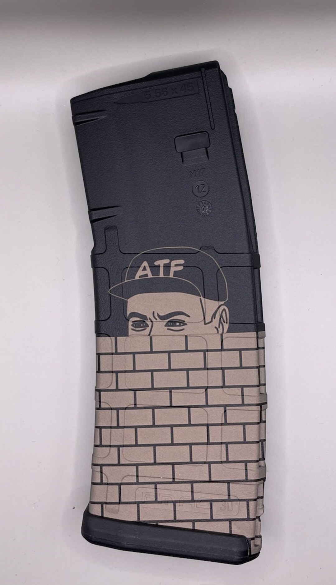 P Mag ATF Funny Magazine Template .svg for Fiber Laser Engraver. in ...