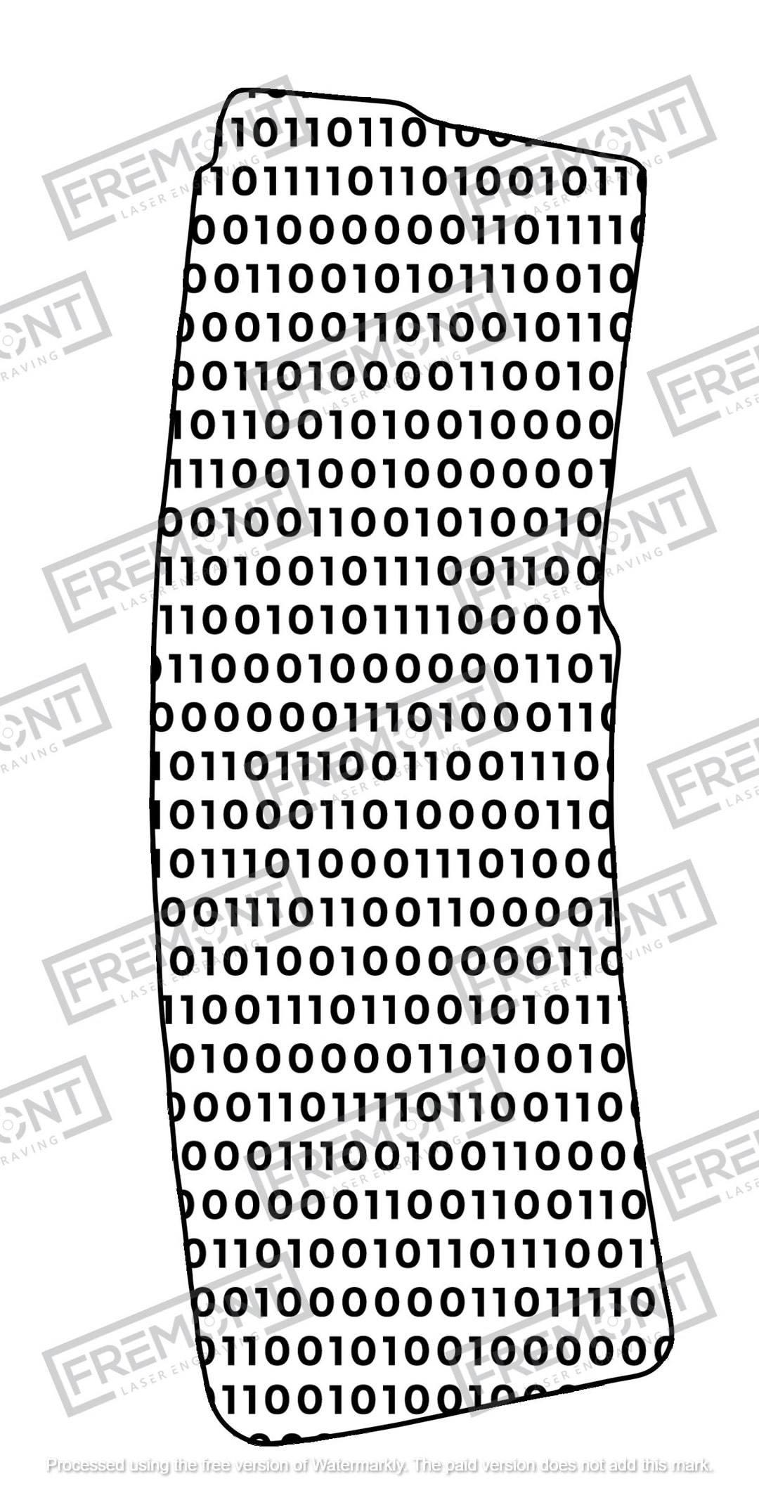 Matrix Template .svg and .png File. Normal and Inverted Image ...
