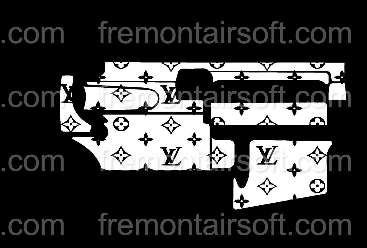 AR Lower Designer Style Template and Pmag Designer Style Template. SVG ...