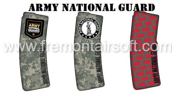 Army National Guard Fiber Laser Template Includes Both Front - Etsy