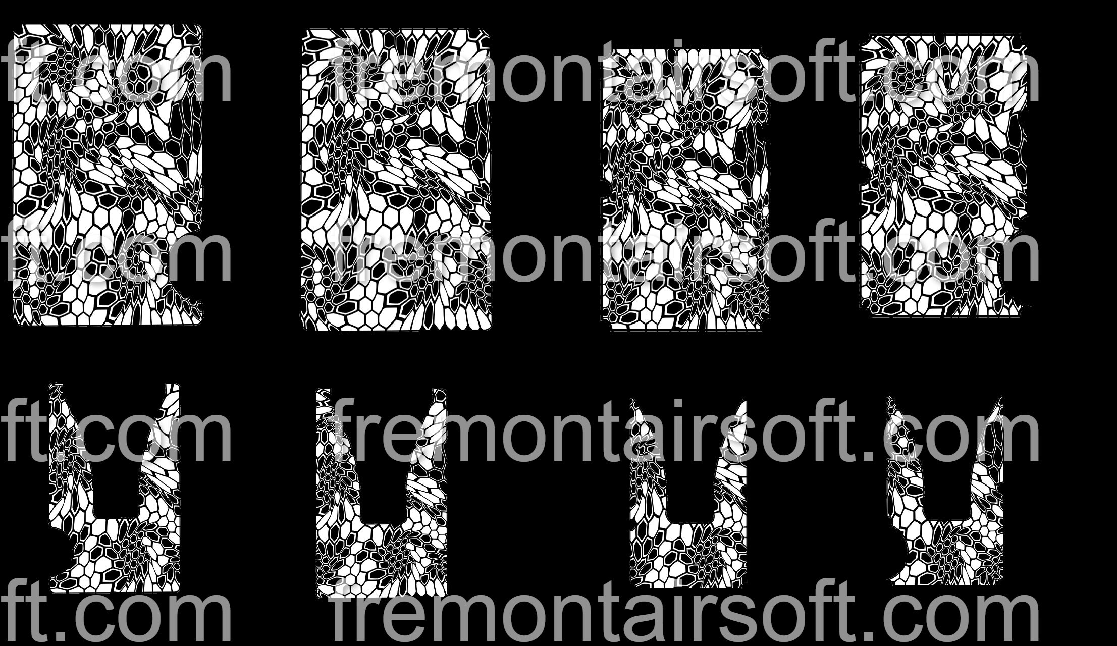 Kryptek RFID Metal Wallet Fiber Laser Template. SVG File for Laser ...