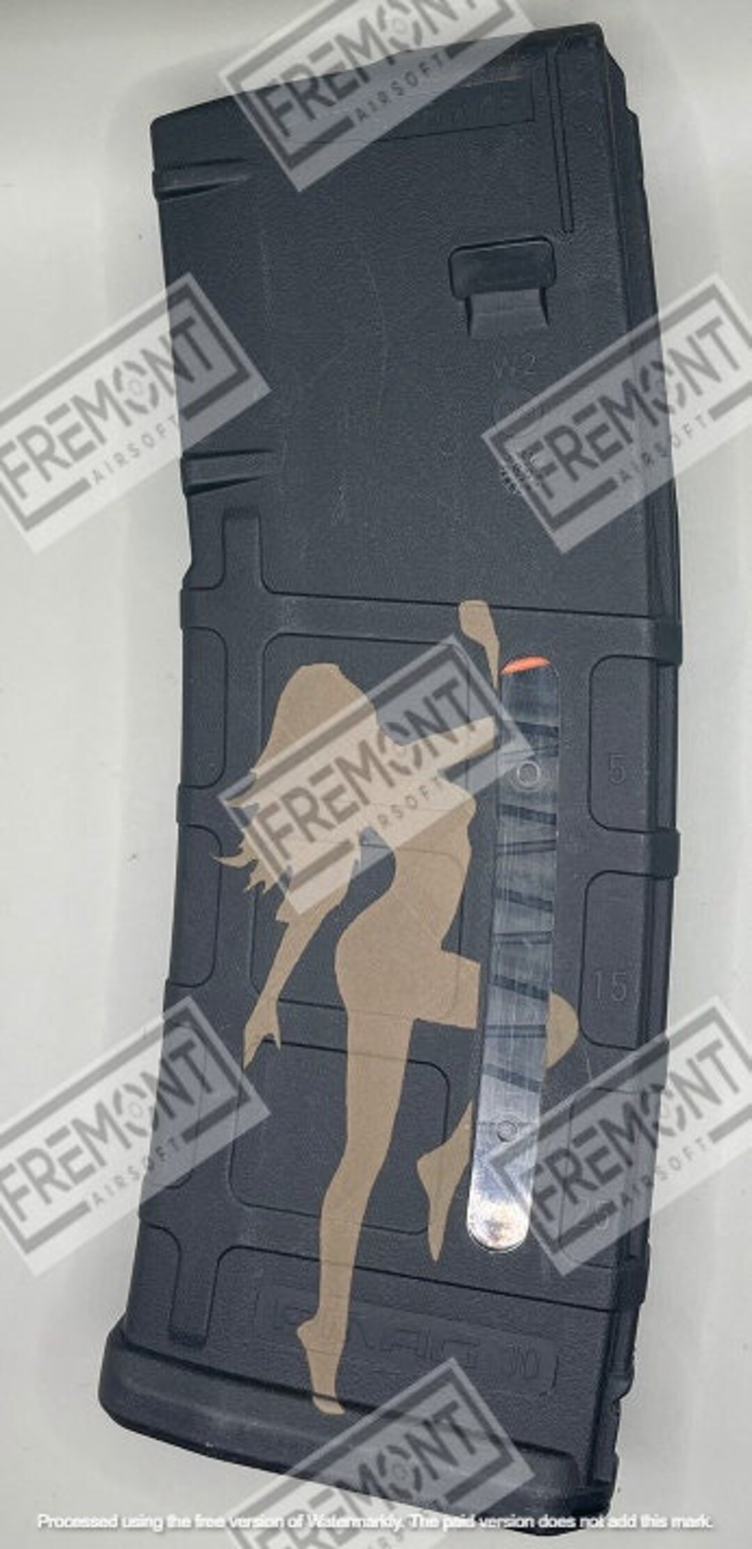 Window Pmag Stripper Pole Magazine Template for Fiber Laser .svg and ...