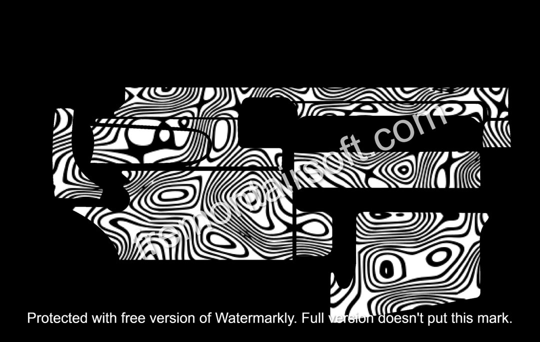 AR Lower Damascus Template and Pmag Damascus Template. SVG File for ...