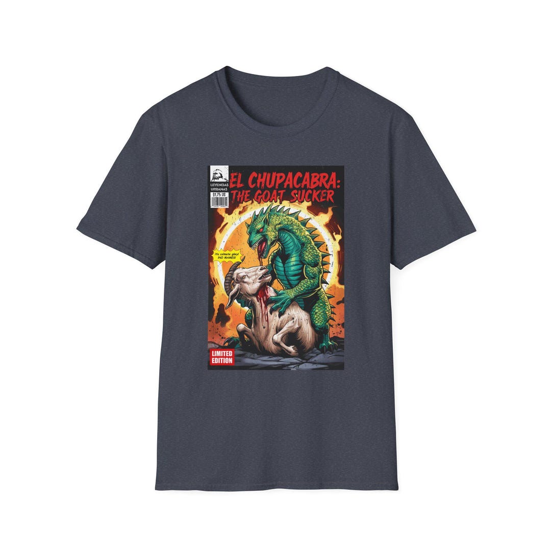 El Chupacabras Softstyle T-shirt in Fall Colors - Etsy