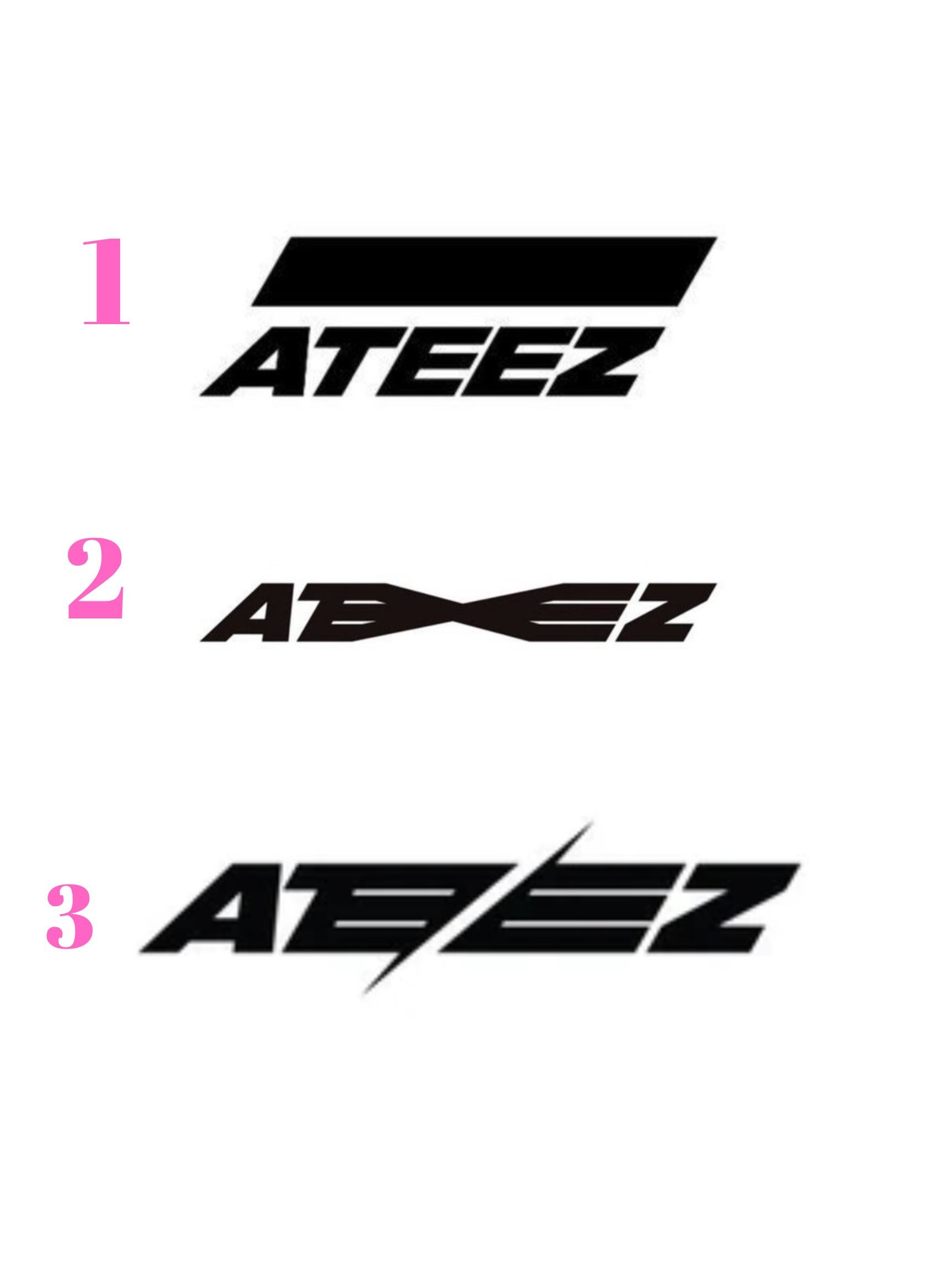 Ateez Large Car Decal - Etsy