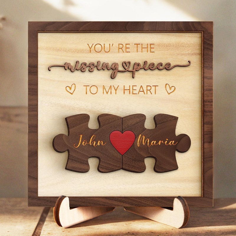 Romantic Puzzles for Couples - Etsy
