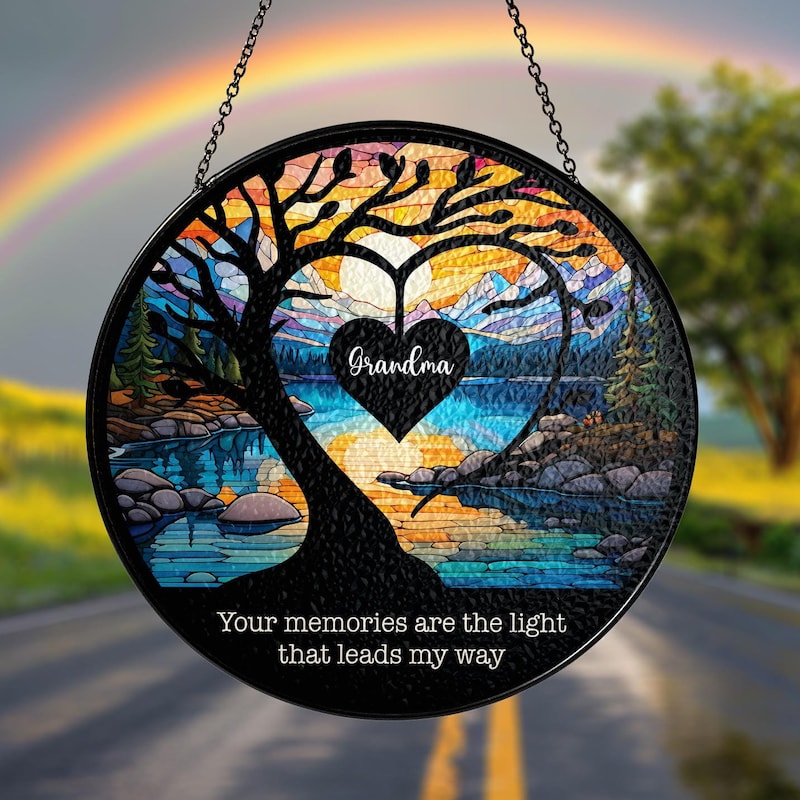 Memorial Suncatcher - Etsy