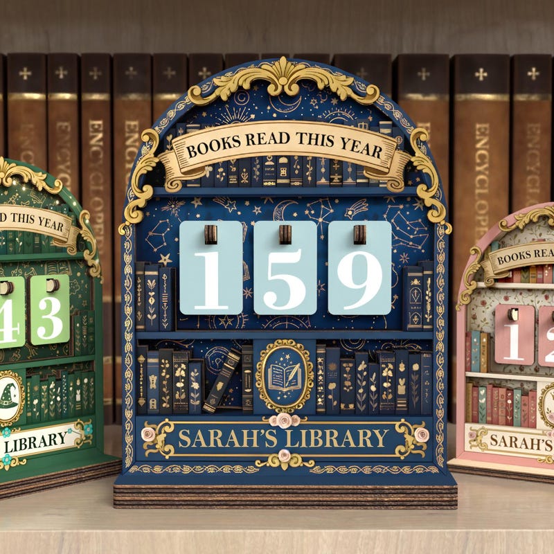 Fantasy Book Counter Sign - Etsy