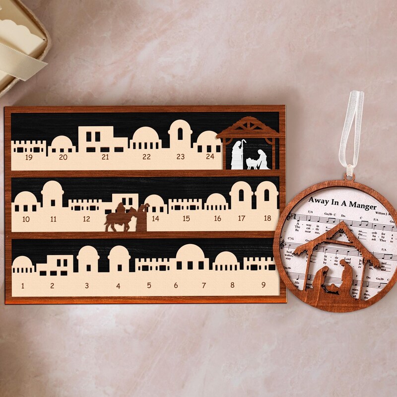 Christian Advent Calendar - Etsy