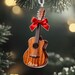 Acoustic Guitar Christmas Ornament, Custom Name Music Lover Gift ...