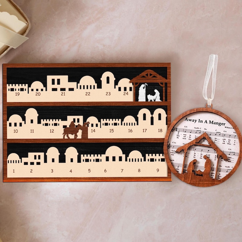 Christian Advent Calendar - Etsy