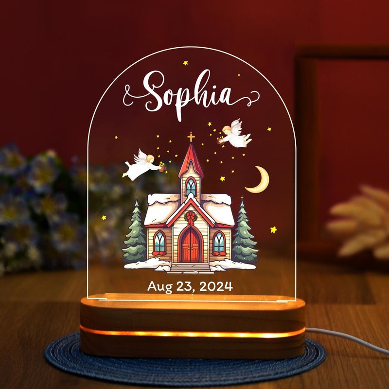 Catholic Night Light - Etsy