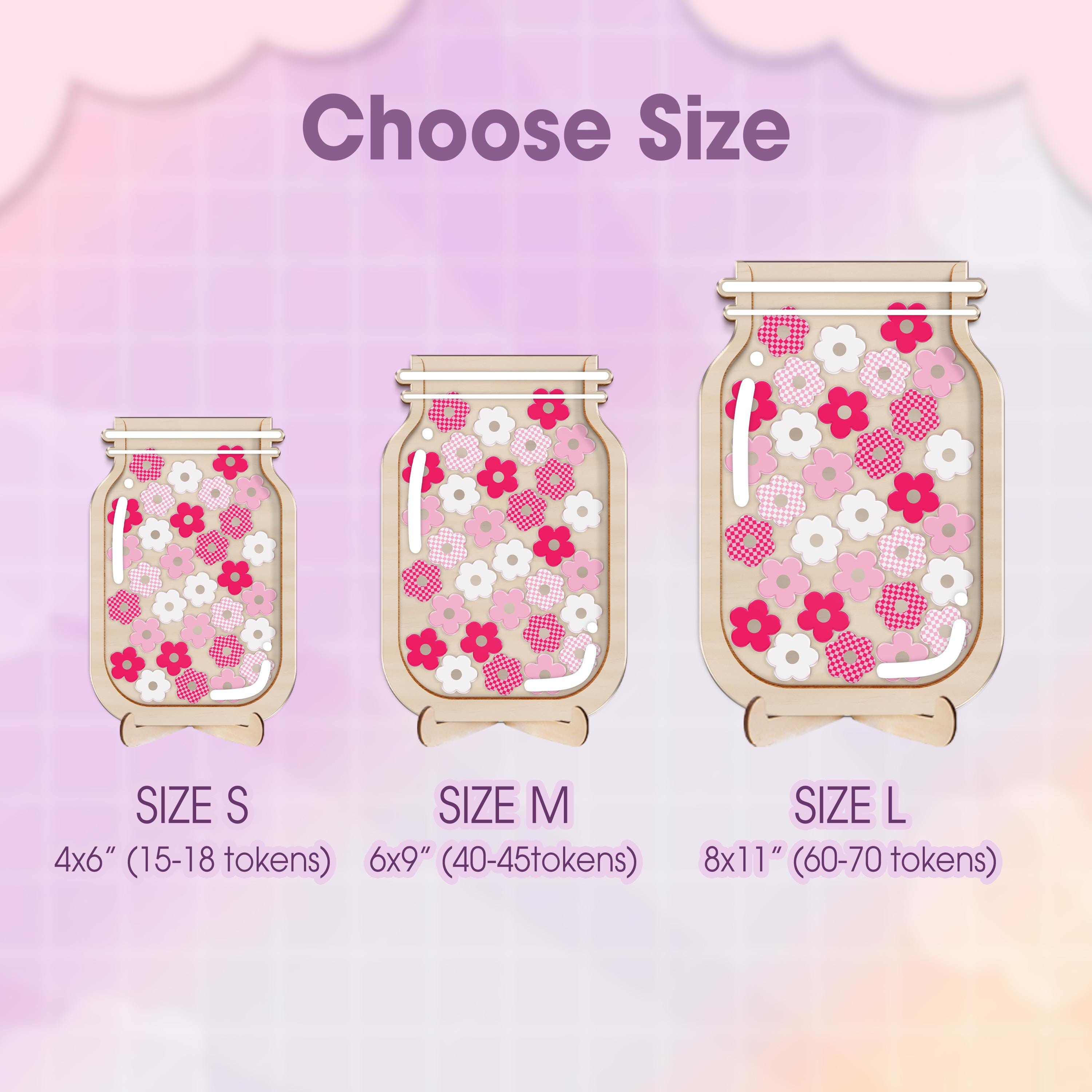 Flower Reward Jar Personalized, Kids Reward Jar, Gift for Teacher, Back ...