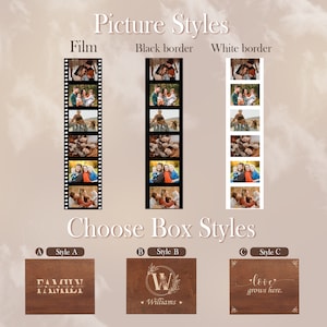 Pull Out Photo Album Wooden Box, First Mother's Wooden Photo Frame ...