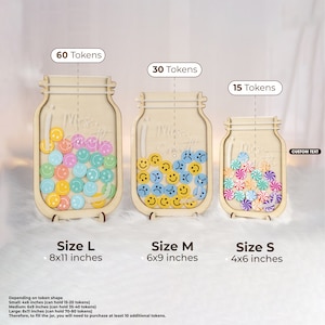 Smiley Face Reward Jar, Personalised Gift for Teacher, Colorful ...