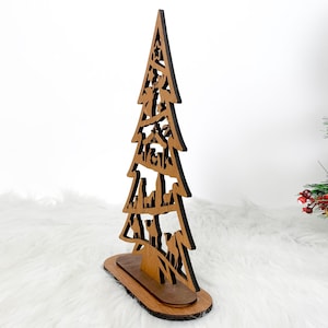 Nativity Tree With Stand,nativity Scene,meaningful Christian Gift ...