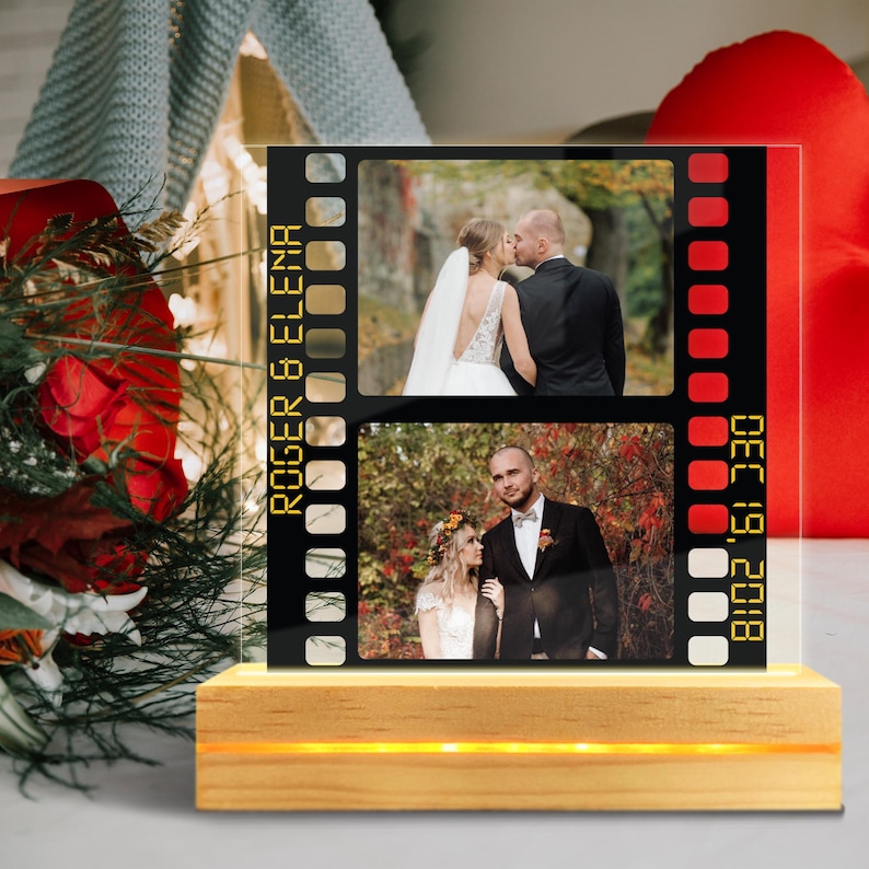 Personalized Couple Photos Camera Film Roll Gift Memory Film Photo ...