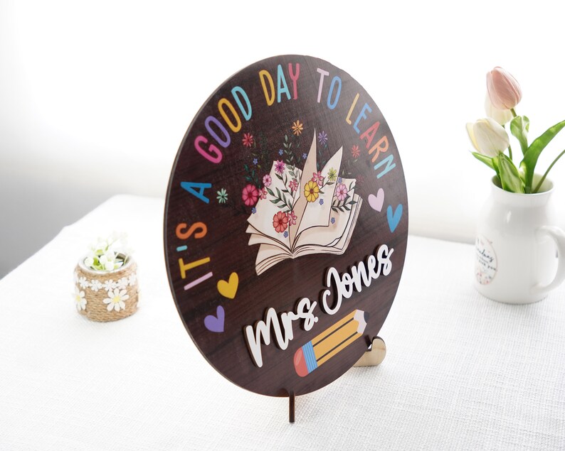Teacher Doorsign, Back to School Gift, Teacher Appreciation, Teacher ...