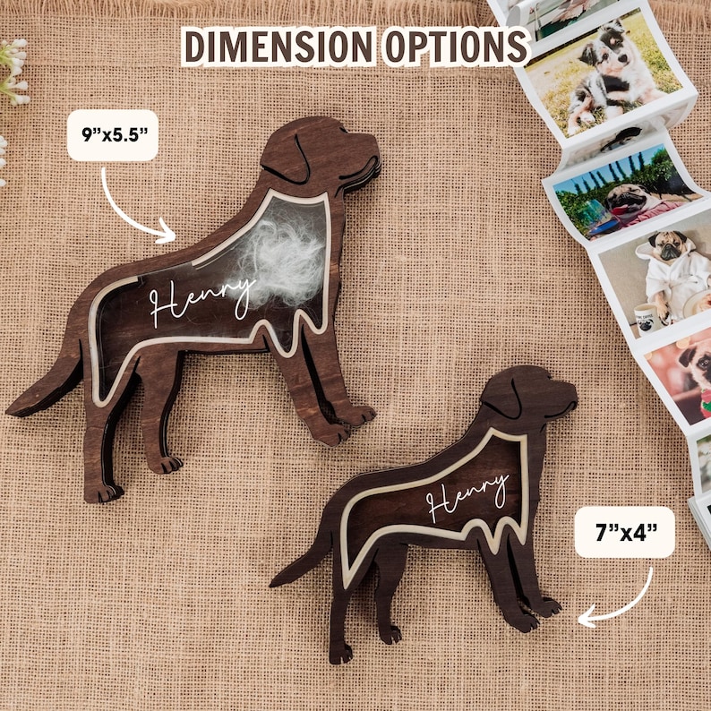9" German Shepherd Box Suncatcher Dog Hair Keepsake Box, Pet Urn ...