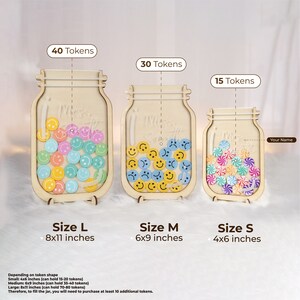 Custom Reward Jar With Tokens, Magnet Jar, Classroom Teacher, Smile ...