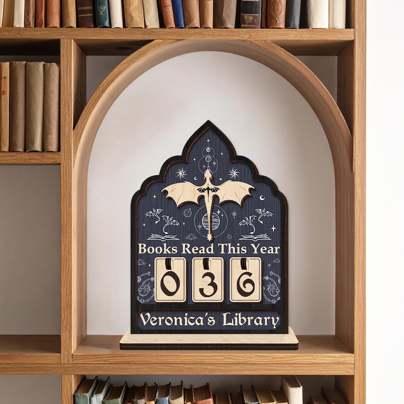 Personalized Book Read This Years, Night Court Books Tracker, Book Read ...