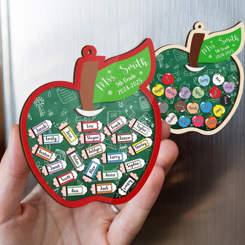 Apple Teacher Svg - Etsy