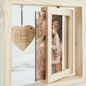Best Mom Picture Frame, Mom Picture Frame, Rotating Frame, Mother Day ...