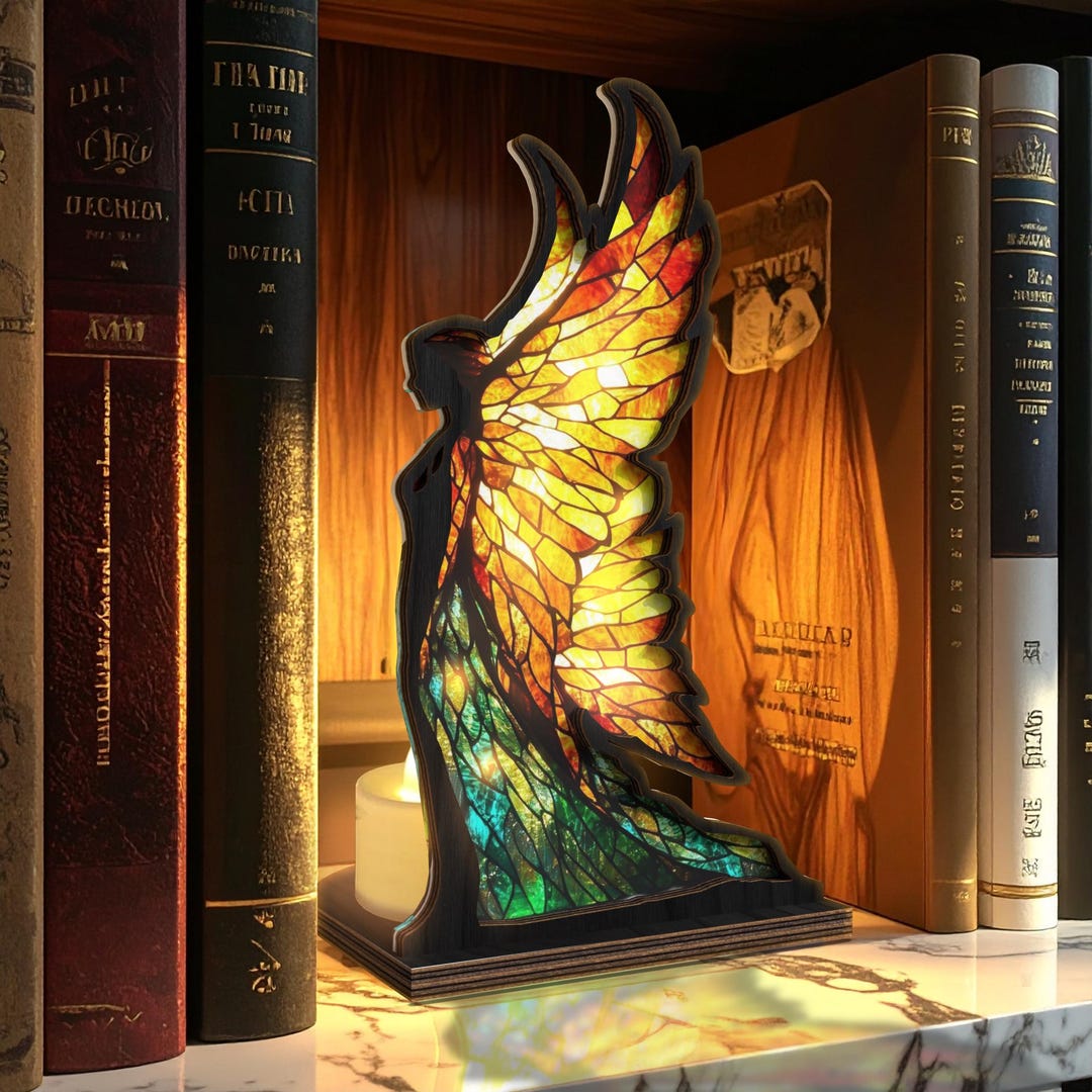 Fantasy Fairy Book Nook With Candle, Cozy Glow Library Book Nook ...