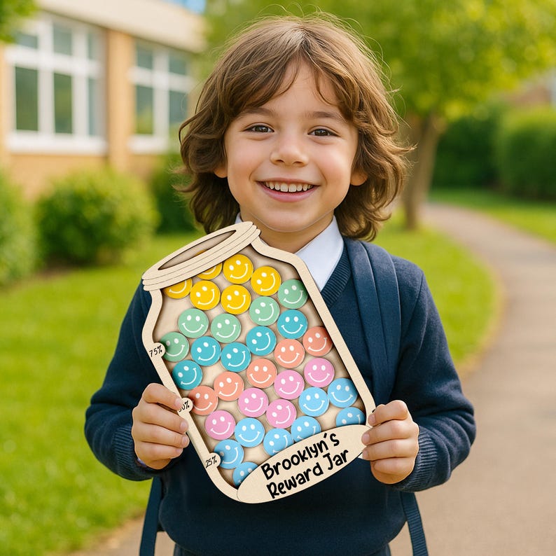 Custom Magnetic Reward Jar,reward System for Kids Behavior,classroom ...