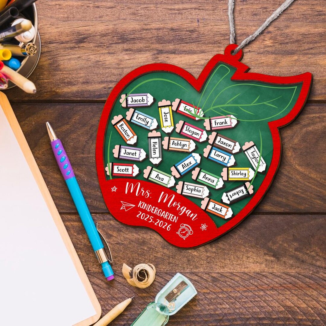 Teacher Appreciation Apple, Thank You Teacher Gift, Appreciation Gift ...