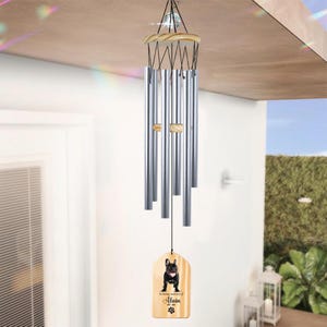 Custom Pet Memorial Wind Chime,dog Memorial Gift,pet Loss Gift ...