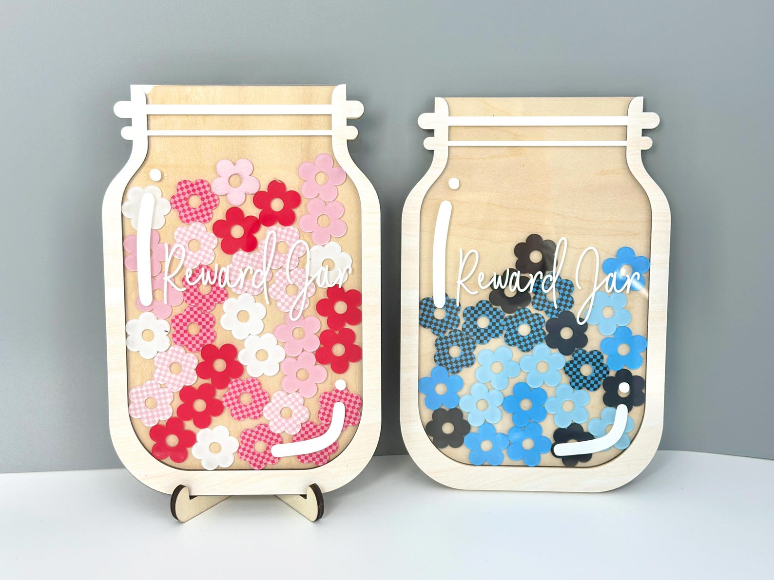 Flower Reward Jar Personalized, Kids Reward Jar, Gift for Teacher, Back ...