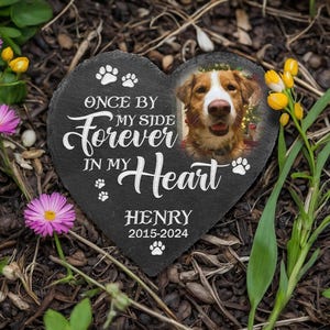 Custom Pet Memorial Stone,pet Memorial Gift,dog Cat Memorial Headstone ...