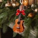 Acoustic Guitar Christmas Ornament, Custom Name Music Lover Gift ...