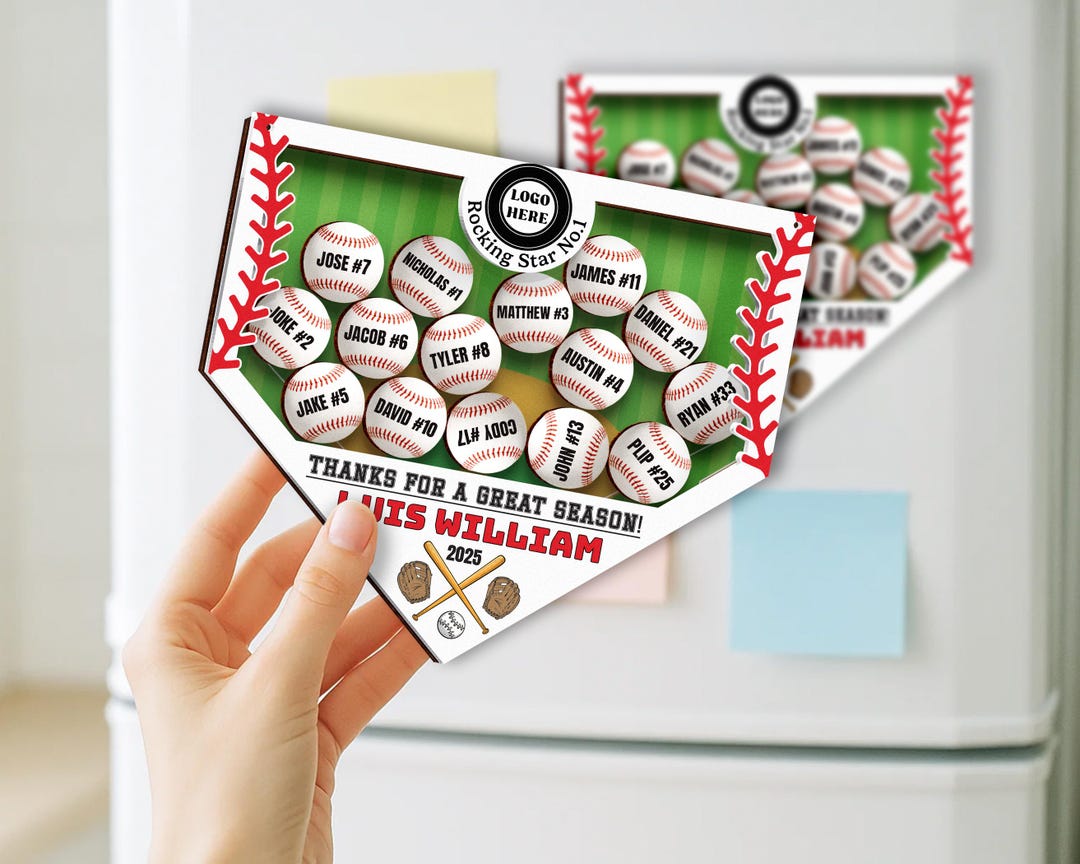 Personalized Baseball Team Logo Coach Gifts, Custom Baseball Coach ...