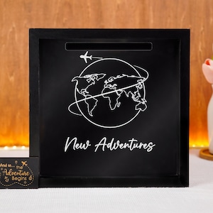 New Adventure Ticket Box, Travel Lover Gift, Adventure Memory Box, Gift ...