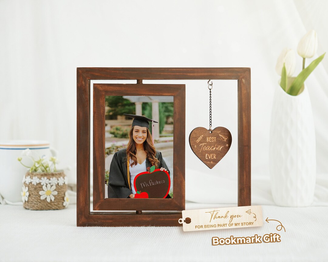Teacher Picture Frame Gift, Teacher Appreciation Gift, Teacher Thank ...