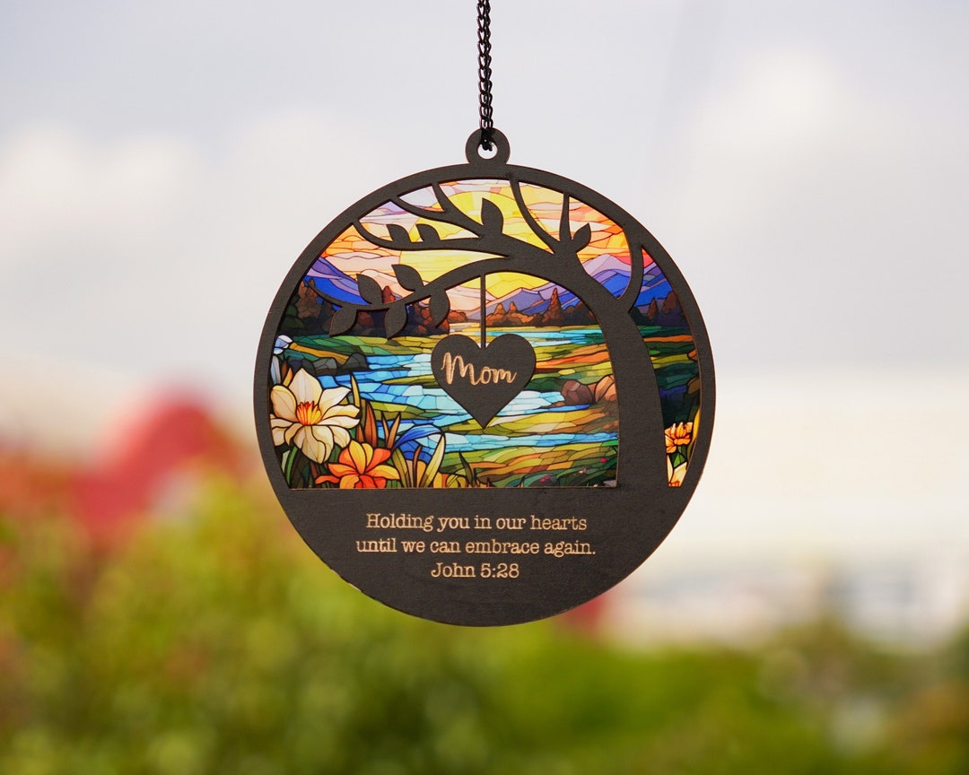 Sympathy Gift, Father Memorial Suncatcher, Loss of Dad, Sympathy Gift ...