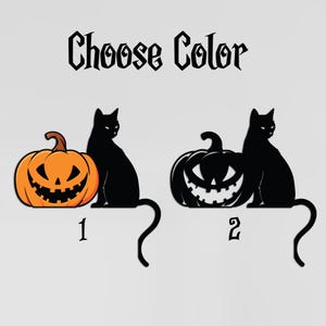 Cat Door Topper,cat Ghost Door Corner Sign,halloween Black Cat and ...
