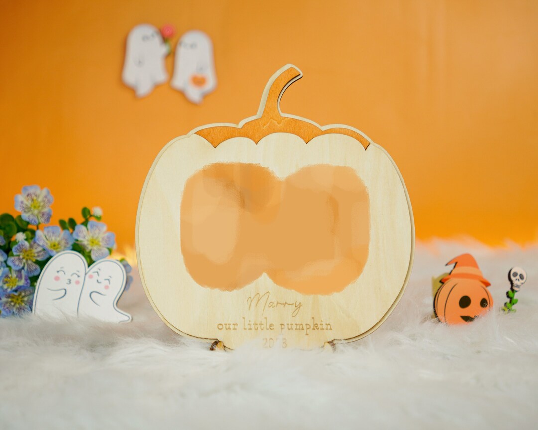 Custom DIY Baby Bum Pumpkin Sign, Our Little Bumpkin Sign, Babys First ...
