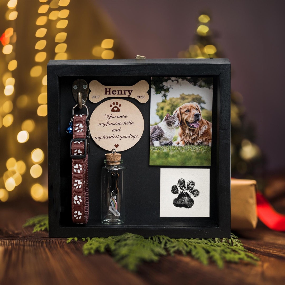 Personalized Pet Dog/cat Memories Dog Condolence Gifts Keepsake ...