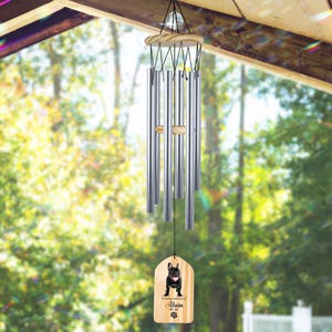 Custom Pet Memorial Wind Chime,dog Memorial Gift,pet Loss Gift ...